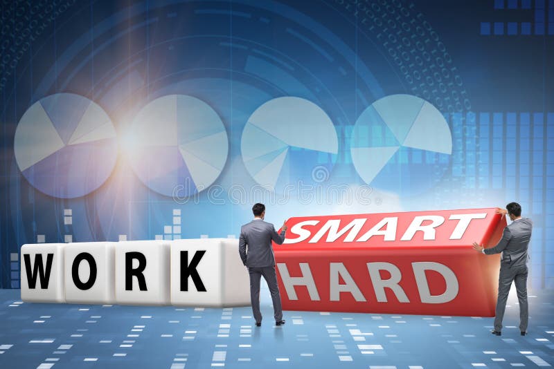 Work Smart Not Hard Stock Illustrations – 81 Work Smart Not Hard Stock ...