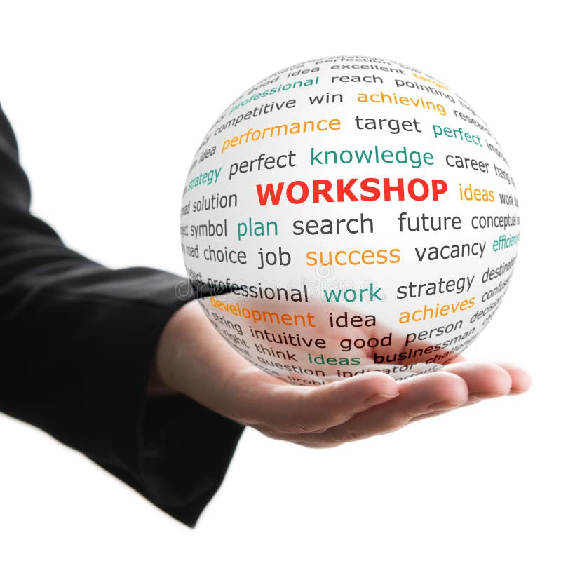 Concept of workshop stock image. Image of management - 55954381