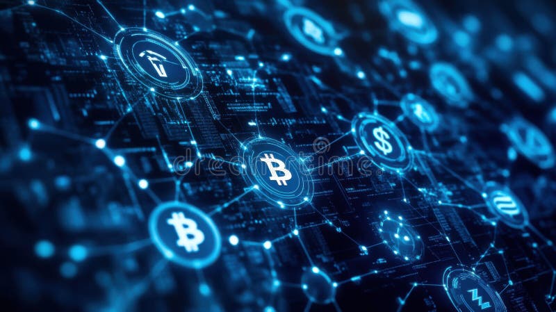 Concept of Worldwide Banking Network. Stock Photo - Image of network ...