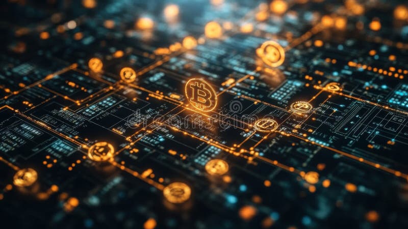 Concept of Worldwide Banking Network. Stock Image - Image of digital ...