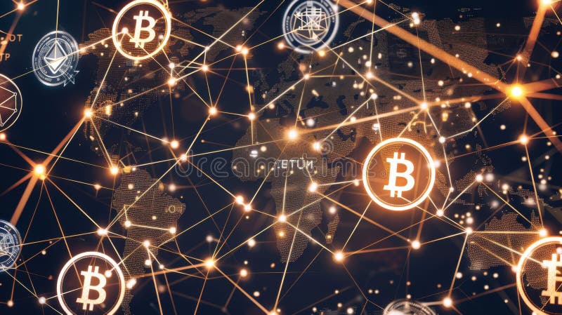 Concept of Worldwide Banking Network. Stock Photo - Image of concept ...