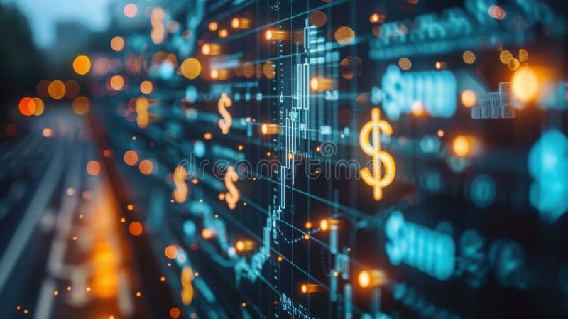 Concept of Worldwide Banking Network. Stock Image - Image of horizontal ...