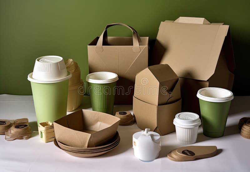 The Concept of Zero Waste and Recycling. Use of Eco-friendly Paper ...