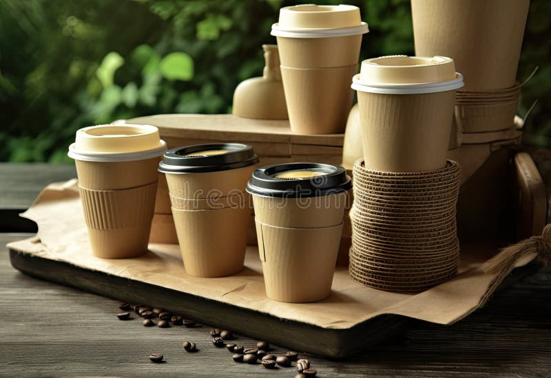 The Concept of Zero Waste and Recycling. Use of Eco-friendly Paper ...