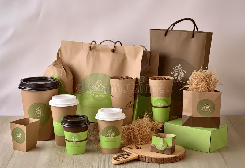 The Concept of Zero Waste and Recycling. Use of Eco-friendly Paper ...