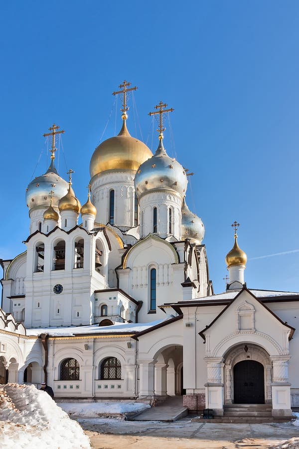 Conception Convent, Moscow, Russia Stock Image - Image of christian ...