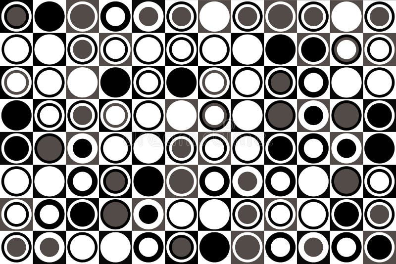 Cercles Noir Blancs Stock Illustrations, Vecteurs, & Clipart – (52,016 ...