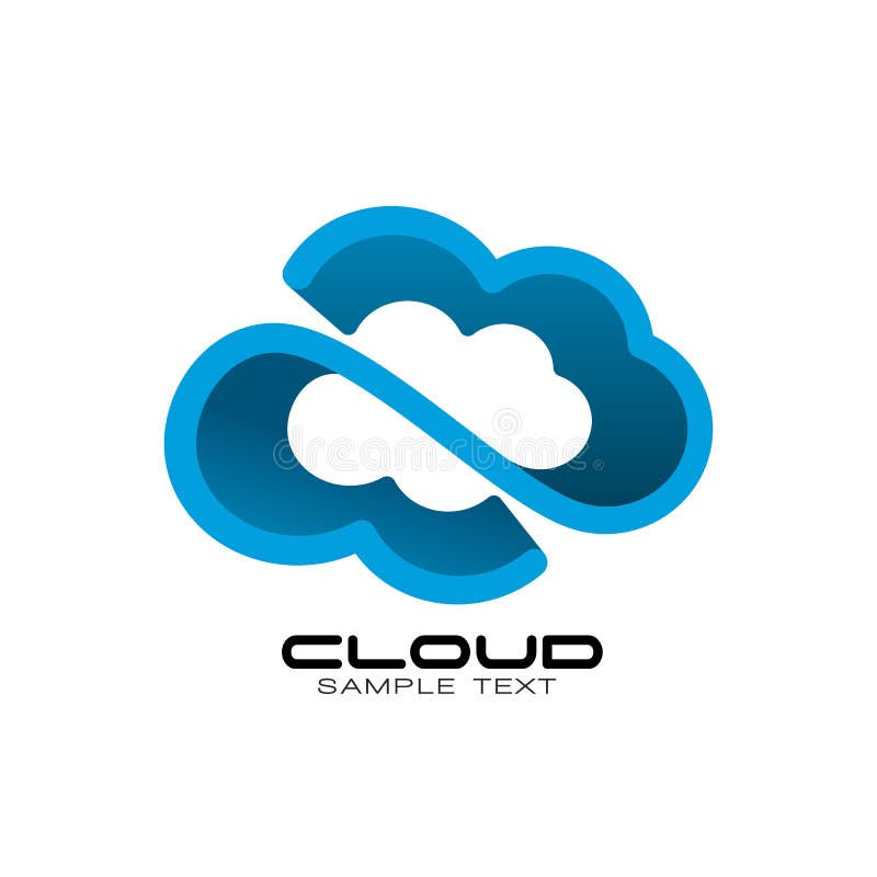 Nuage Logo Template illustration de vecteur. Illustration du communauté ...