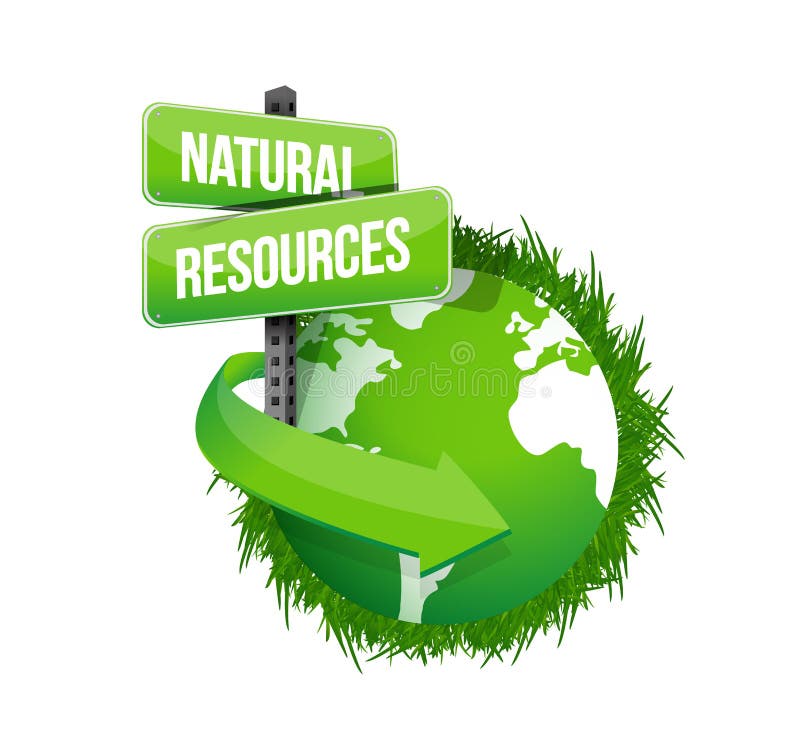 Conception De Ressources Naturelles Illustration Stock - Illustration ...