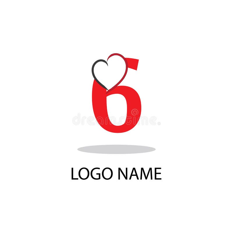 Conception D'illustration De Symbole De Nombre De 6 Logos Illustration ...
