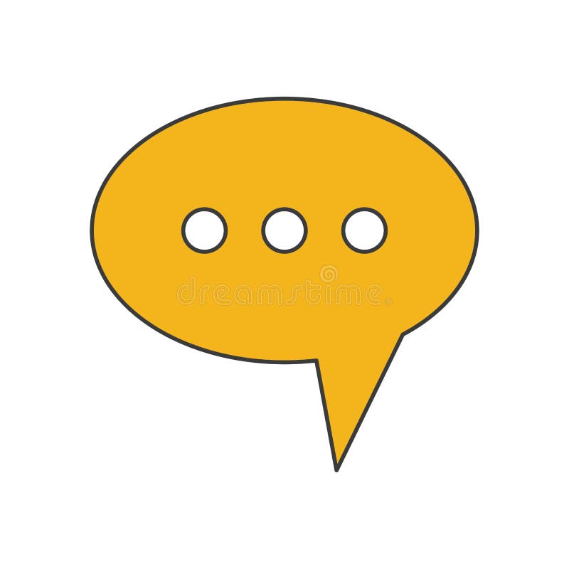 Conception De Bulle De Communication Illustration de Vecteur ...