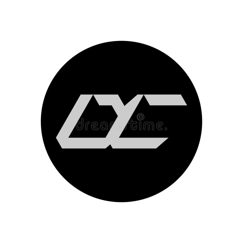 Conception De Logo De Lettre De Courant Continu Avec Le Style Simple ...