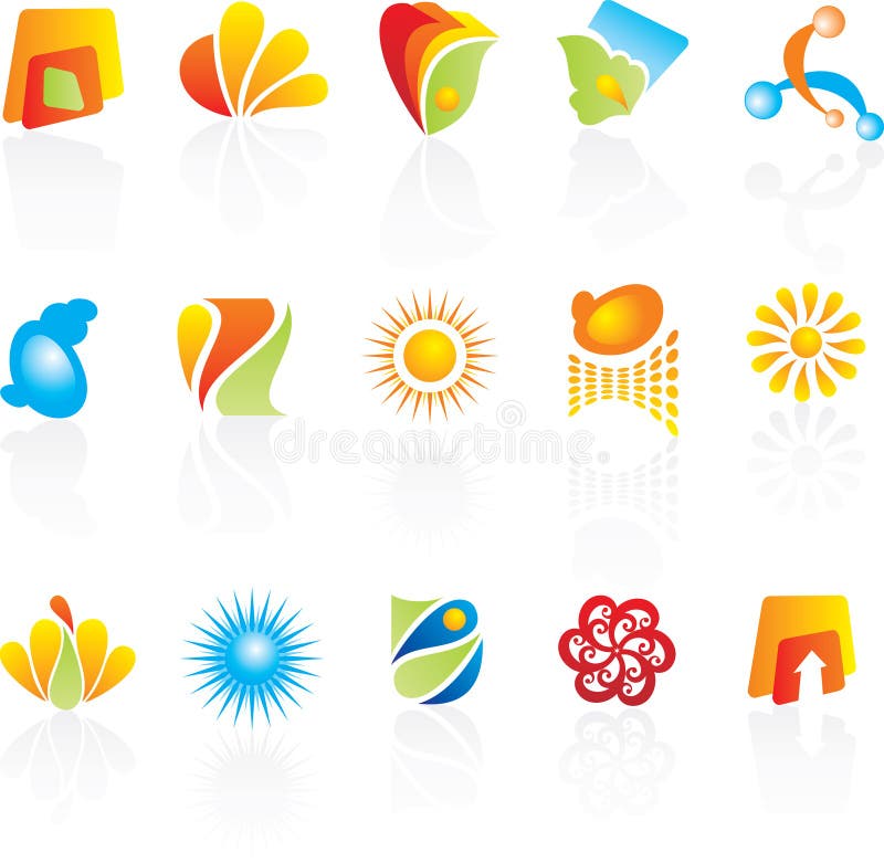 Conception De Logos De Compagnie Illustration de Vecteur - Illustration ...