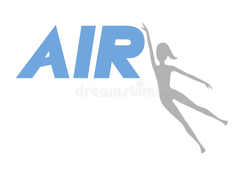 Conception De Symbole D'air Illustration de Vecteur - Illustration du ...