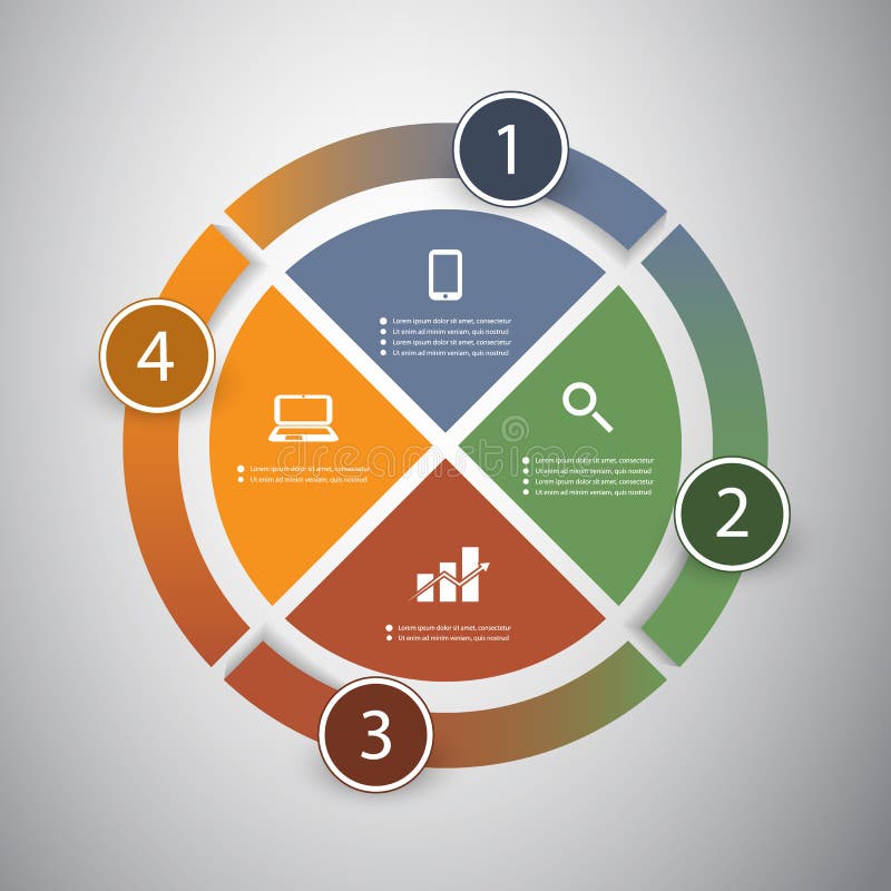 Conception infographic illustration de vecteur. Illustration du concept ...