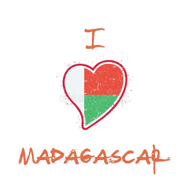 Conception Patriotique De T-shirt De Drapeau Malgache Illustration de ...