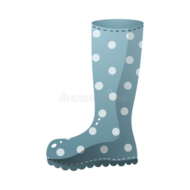 Bottes de pluie bleues illustration de vecteur. Illustration du objet ... Bottes de pluie bleues illustration de vecteur. Illustration du objet ...