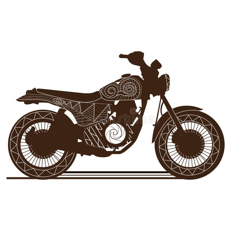 Vecteur de conception moto illustration de vecteur. Illustration du ...