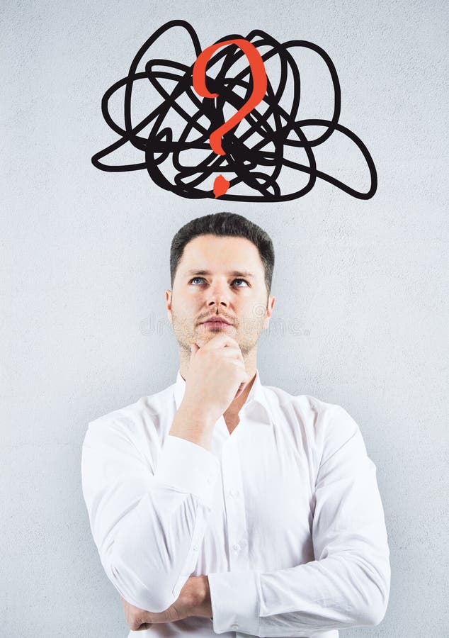 Concepto confuso imagen de archivo. Imagen de confuso - 90158397