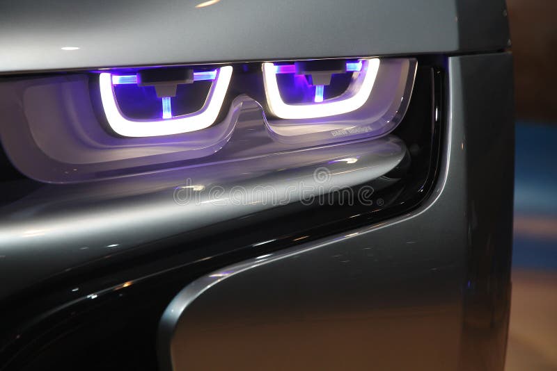 Concepto de BMW i8 imagen de archivo editorial. Imagen de azul - 30933404