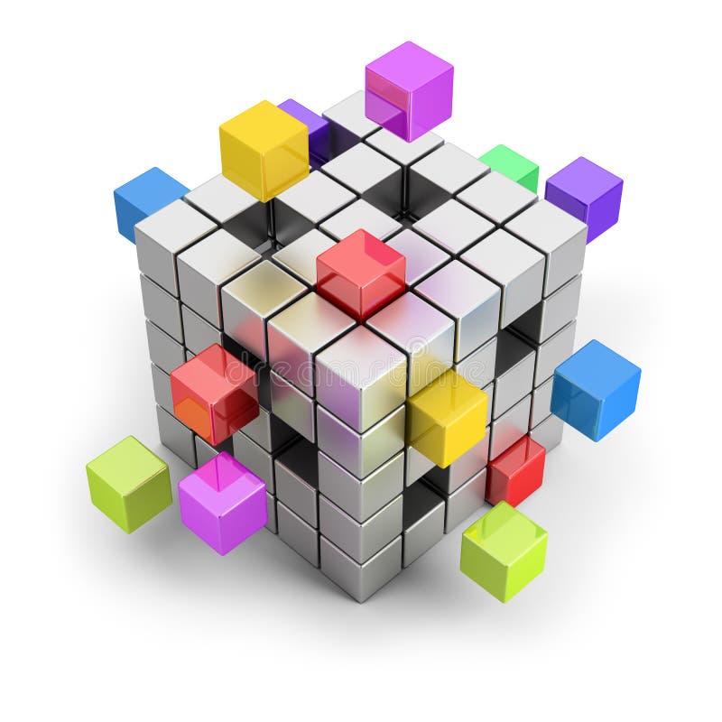 Concepto de crear stock de ilustración. Ilustración de medio - 74722276