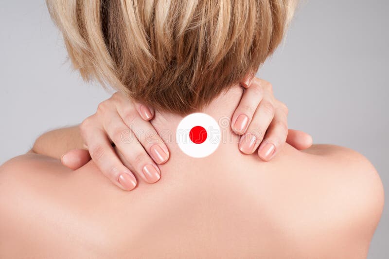 Concepto De Feng Fu Point Y De La Terapia Imagen de archivo - Imagen de ...