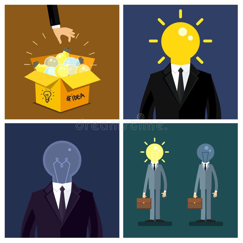 Concepto De Idea Buena Idea Del Mensaje En Estilo Del Arte Pop ...