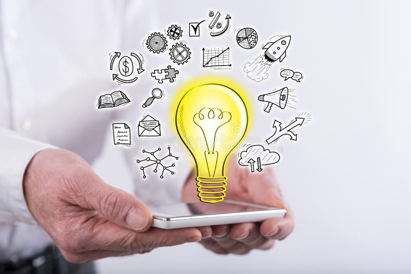 Concepto De Idea Innovadora Foto de archivo - Imagen de éxito, concepto ...