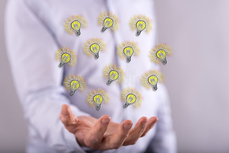 Concepto Innovador De Las Ideas Foto de archivo - Imagen de elemento ...