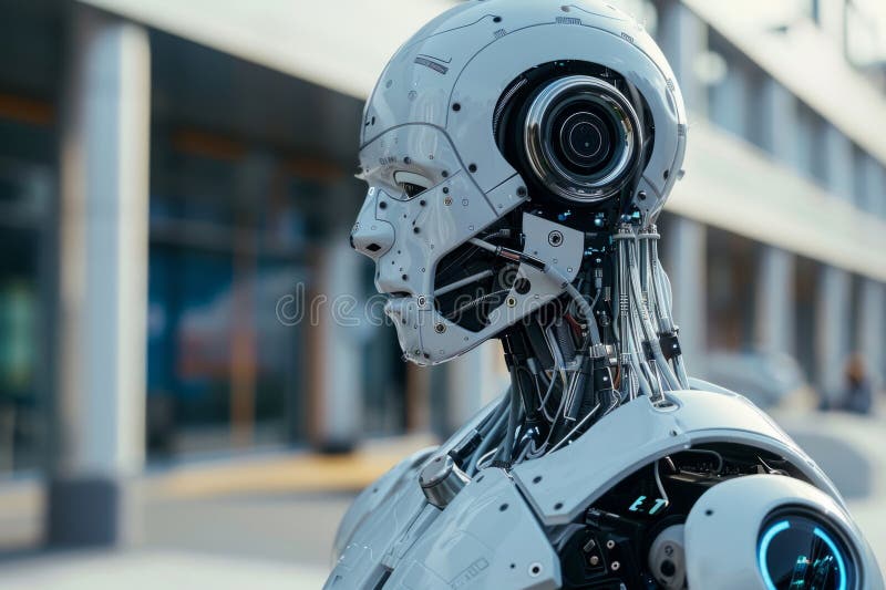 Concepto De Inteligencia Artificial Artificial De Robot Humanoide ...