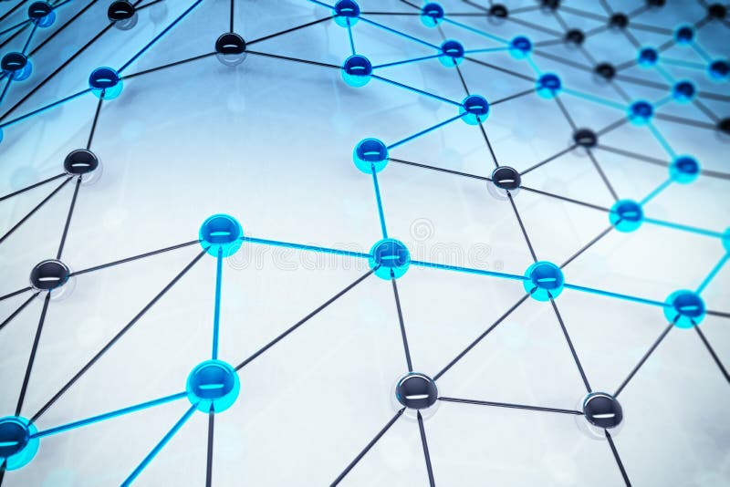 Concepto De Procesos De Negocio De La Interconexión Ilustración del ...