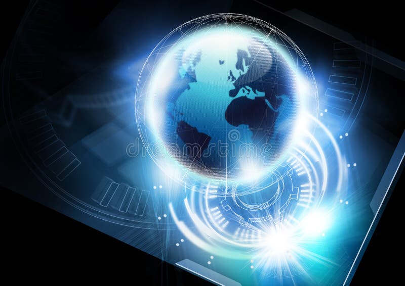 Concepto De La Comunicación Global Stock de ilustración - Ilustración ...