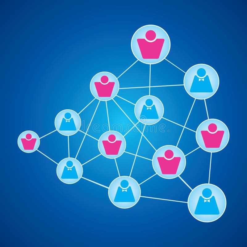 Concepto De La Comunicación Global Ilustración del Vector - Ilustración ...