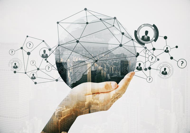 Concepto De La Conectividad Imagen de archivo - Imagen de futuro ...