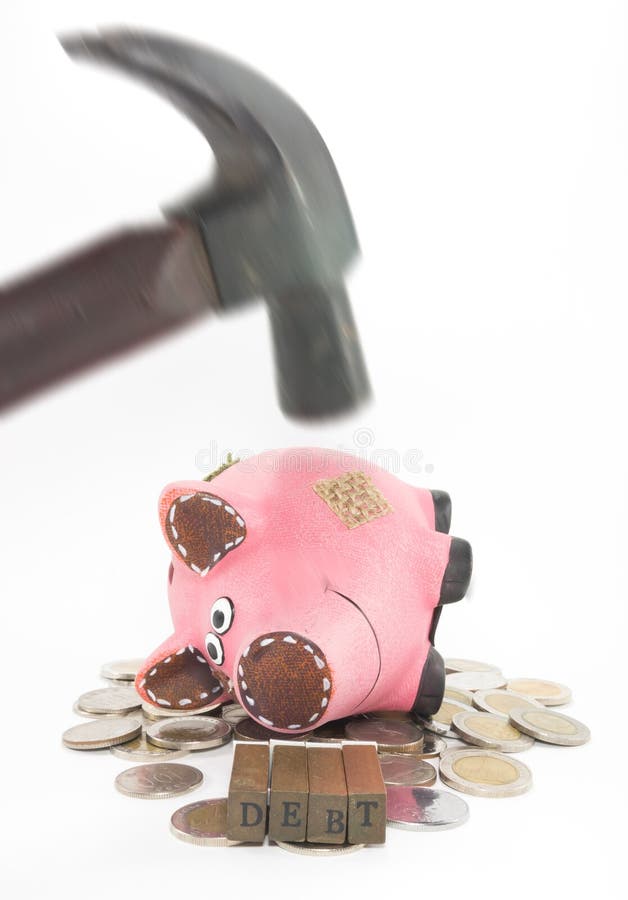 Concepto de la deuda imagen de archivo. Imagen de costes - 103083431