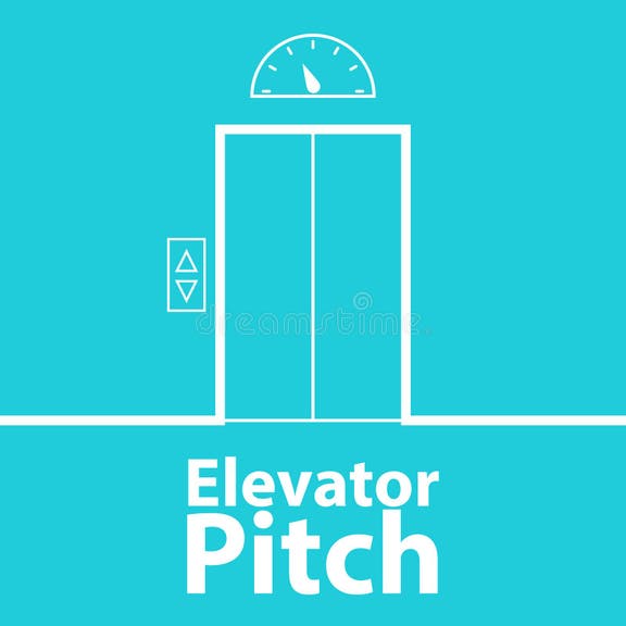 Concepto De La Echada Del Elevador Ilustración del Vector - Ilustración ...