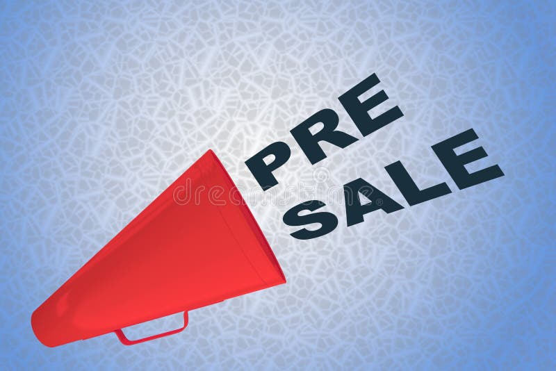 Sello De Goma De La PREVENTA Stock de ilustración - Ilustración de goma ...