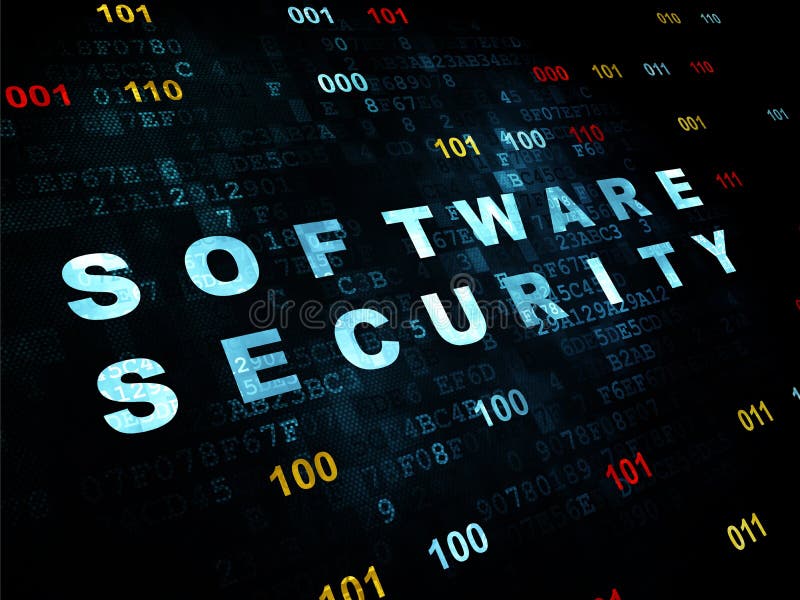 Robusteza Del Concepto De La Seguridad Del Software Que Agita El Brazo ...