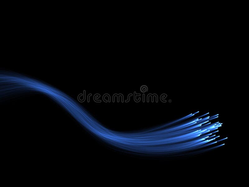 Concepto De La Tecnología. Rayos Azules Stock de ilustración ...