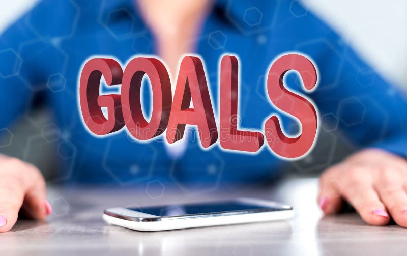 Concepto de metas imagen de archivo. Imagen de metas - 136867711