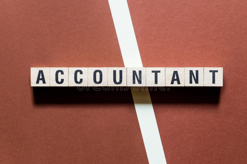 Concepto De Palabra Contable En Cubos Imagen de archivo - Imagen de ...