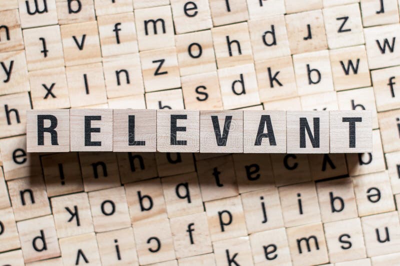 Palabra Relevante En La Tabla Foto de archivo - Imagen de ejercicio ...