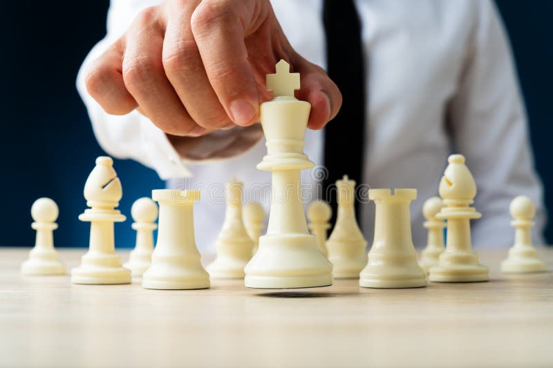 Concepto De Poder Empresarial Y Liderazgo Foto de archivo - Imagen de ...