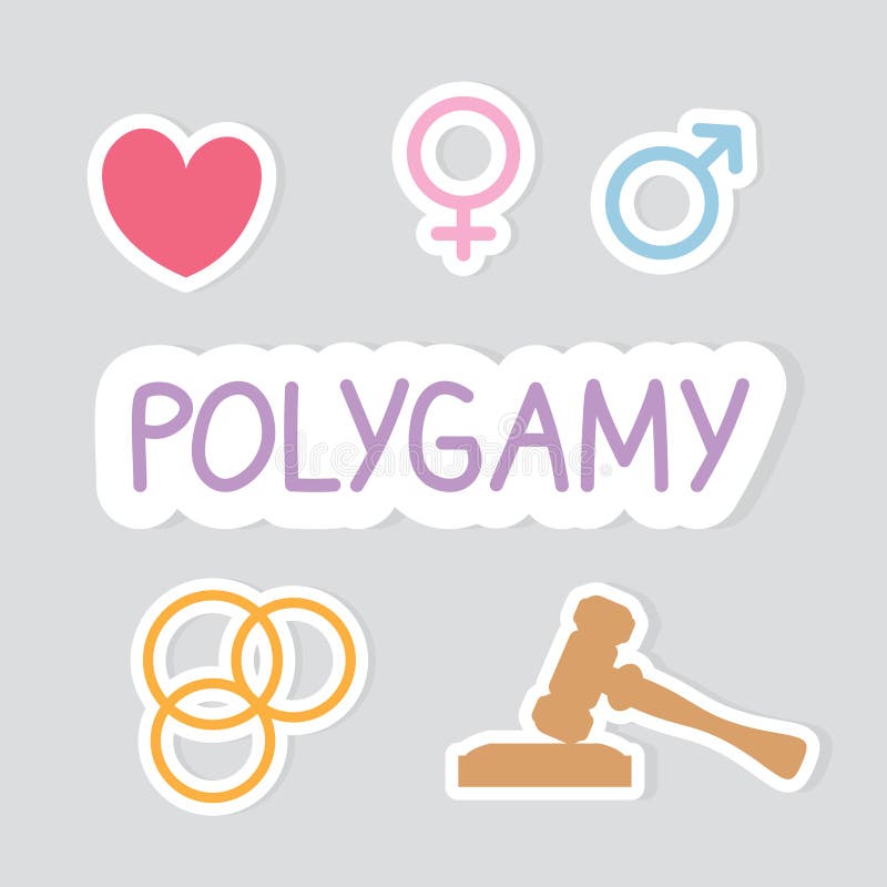 Poligamia Ilustraciones Stock, Vectores, Y Clipart – (488 Ilustraciones ...
