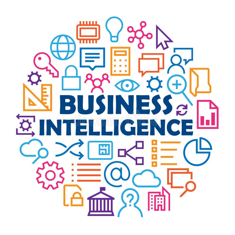 Concepto Del ` De La INTELIGENCIA EMPRESARIAL Del ` Con Los Iconos ...
