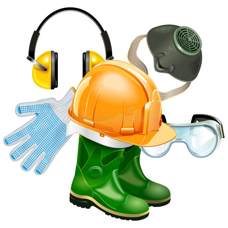 Equipo De Seguridad Protección Personal Para Las Construcciones Casco ...