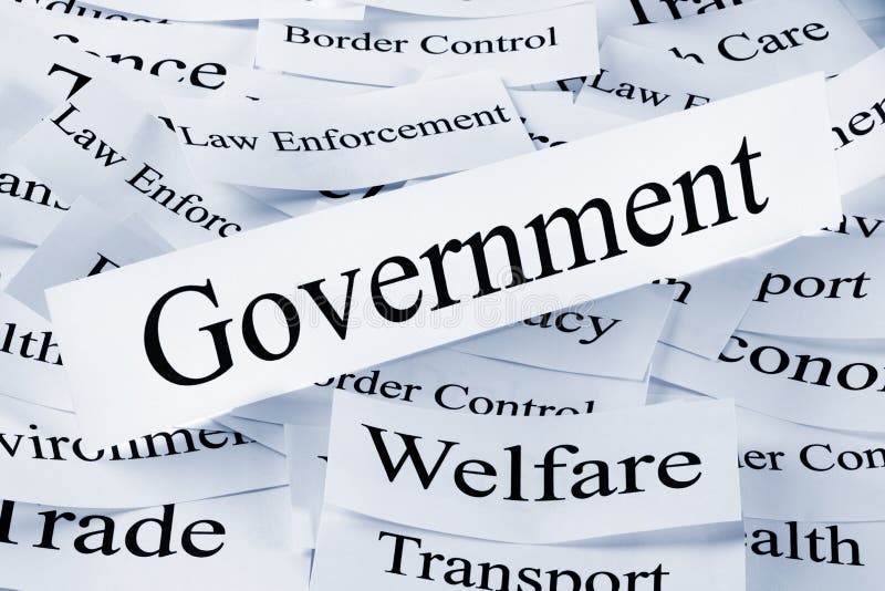 Concepto Del Gobierno En Palabras Foto de archivo - Imagen de concepto ...