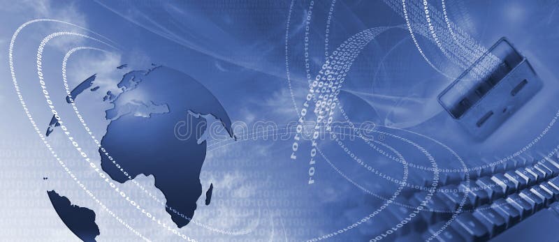 Concepto del Internet stock de ilustración. Ilustración de fondo - 16847819