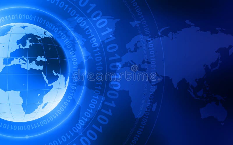 Concepto del Internet stock de ilustración. Ilustración de internet ...