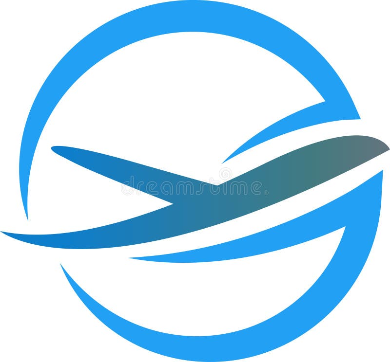 Concepto Del Logotipo Del Avión Ilustración del Vector - Ilustración de ...